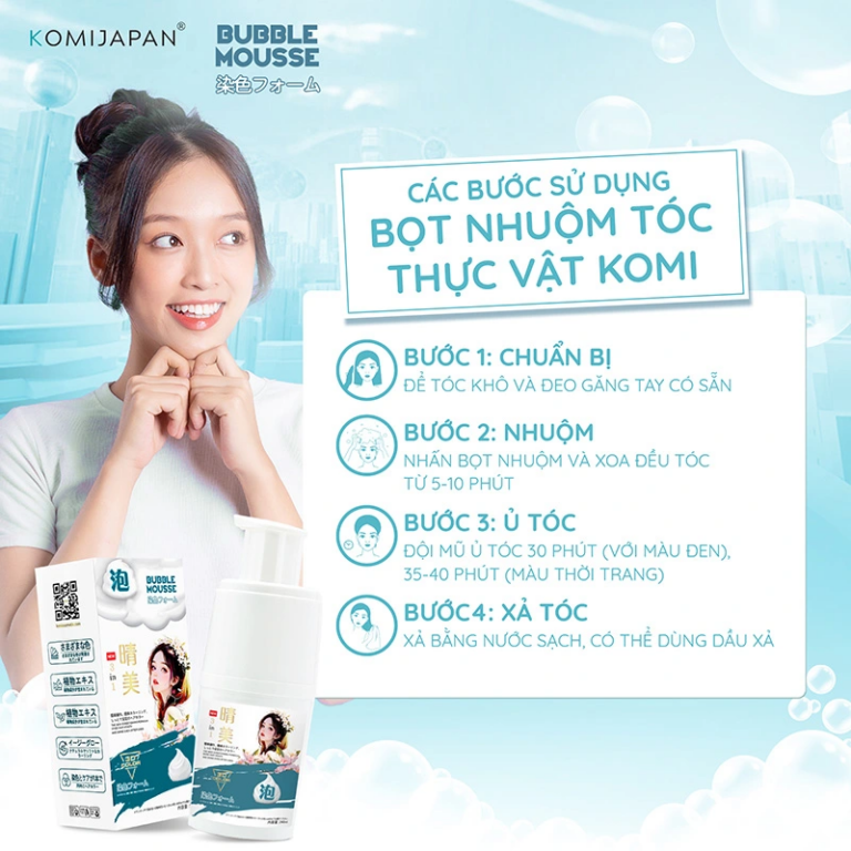 Bubble Mousse Dyed Hair 240ml – GOBENTLEY USA